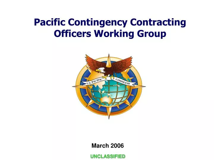 PPT - UNCLASSIFIED PowerPoint Presentation, free download - ID:4207078