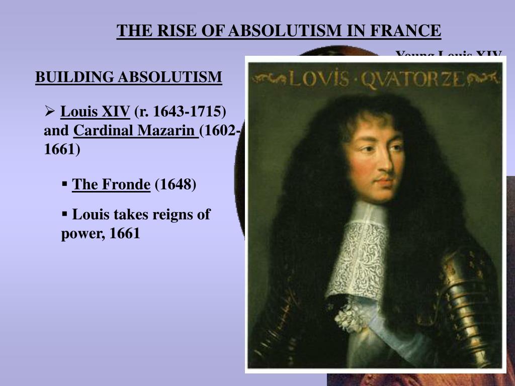 PPT - THE RISE OF ABSOLUTISM IN FRANCE PowerPoint Presentation, free ...
