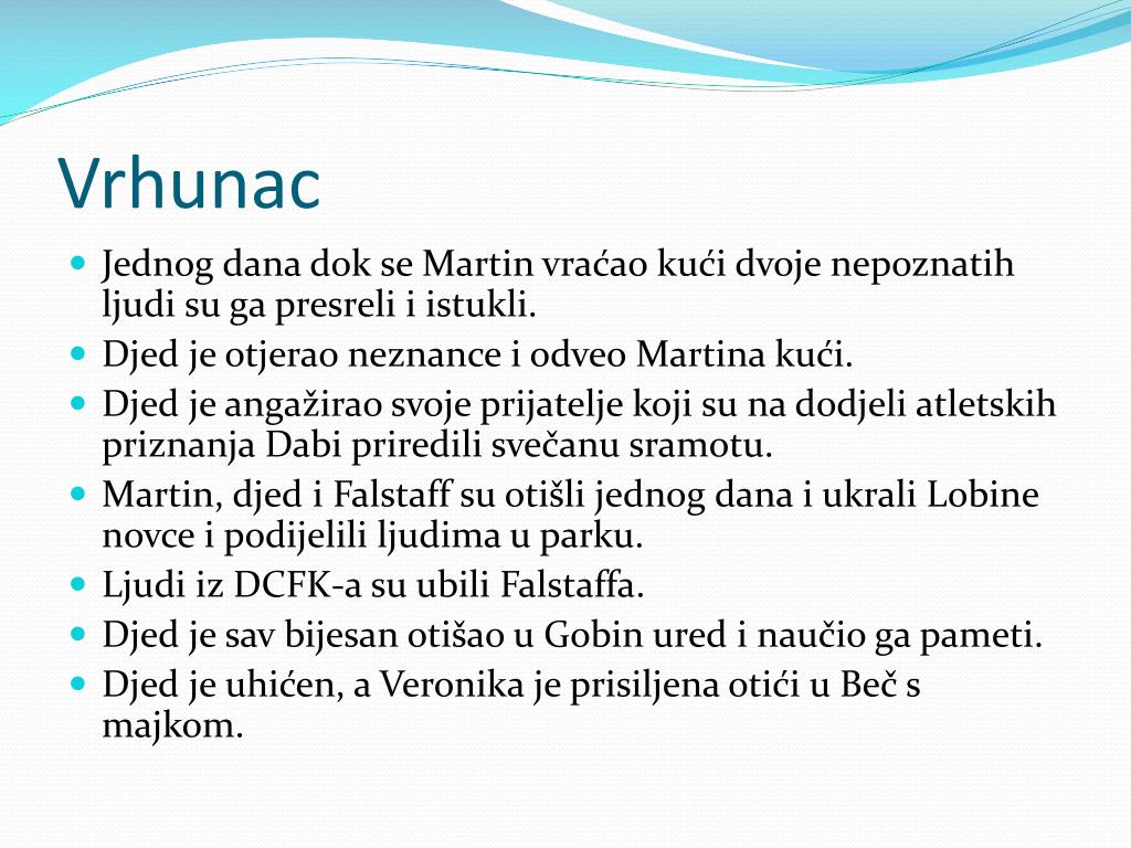 PPT - Sportski život letećeg Martina PowerPoint Presentation, free ...