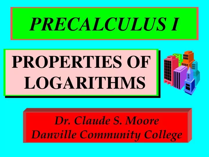 PPT - PRECALCULUS I PowerPoint Presentation, free download - ID:4208571