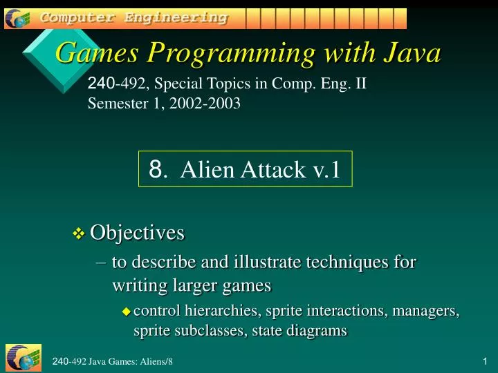 PPT - Games Programming with Java PowerPoint Presentation, free ...