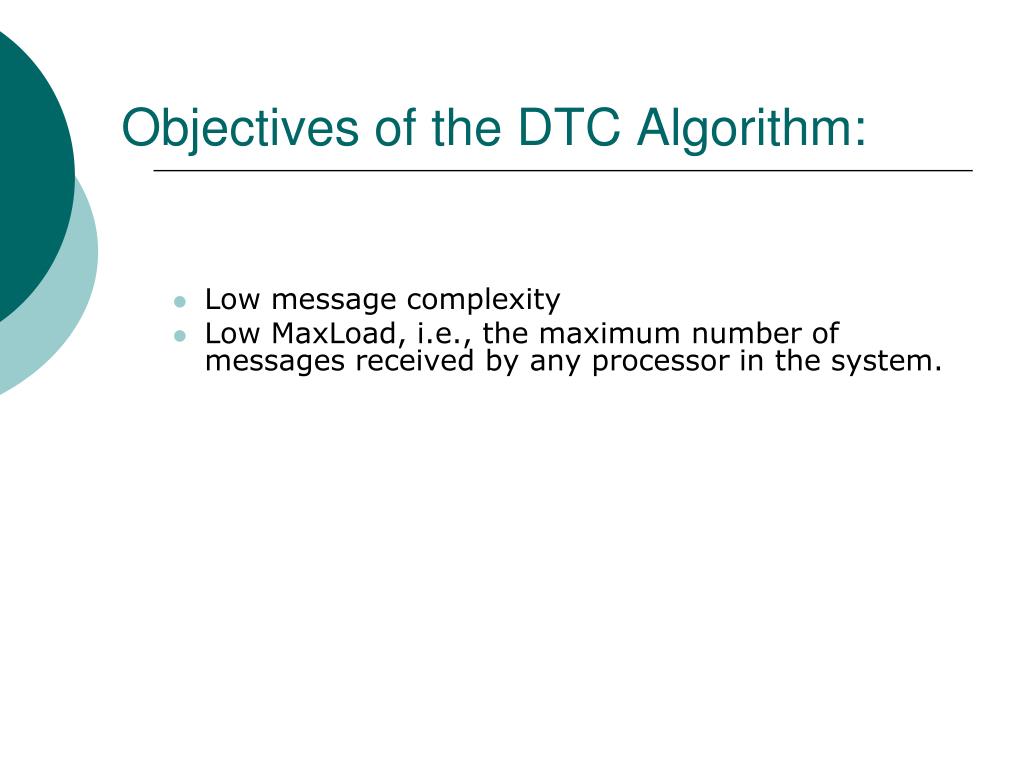 Ppt An Efficient Decentralized Algorithm For The Distributed Trigger Counting Problem Dtcp