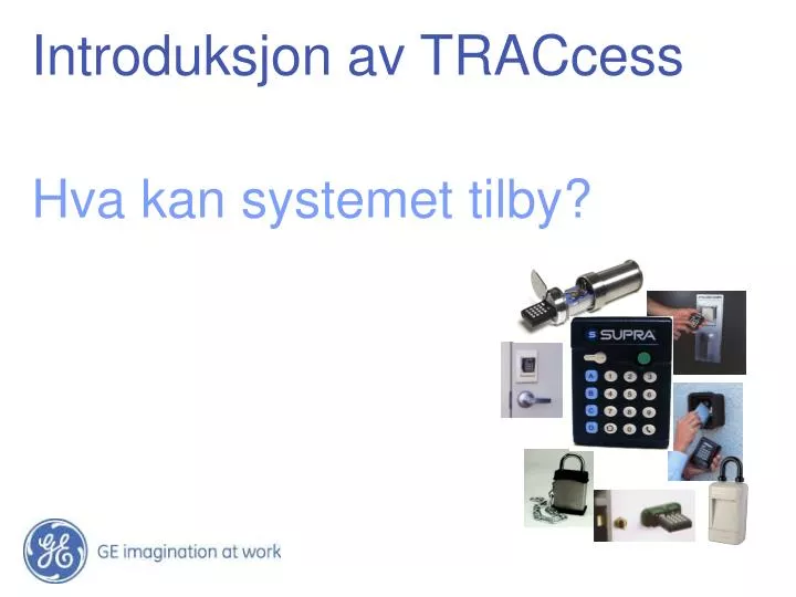 PPT - Introduksjon av TRACcess PowerPoint Presentation, free download ...