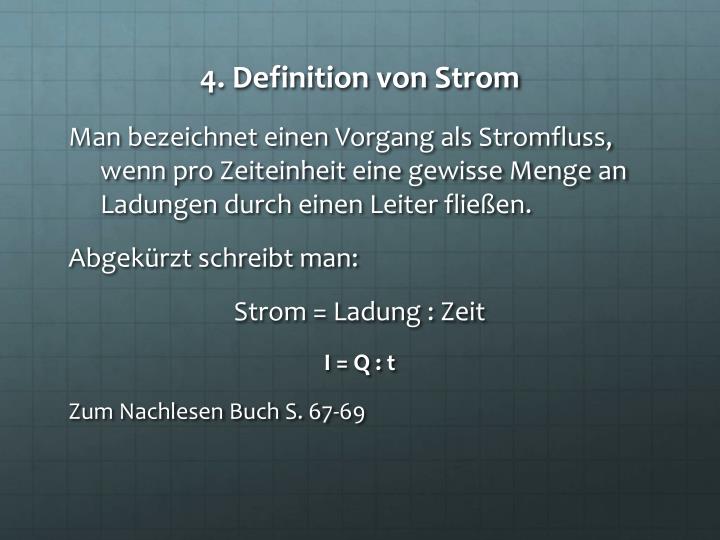 PPT - II. Elektrischer Strom PowerPoint Presentation - ID:4210399