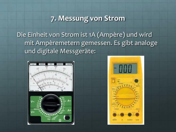 PPT - II. Elektrischer Strom PowerPoint Presentation - ID:4210399