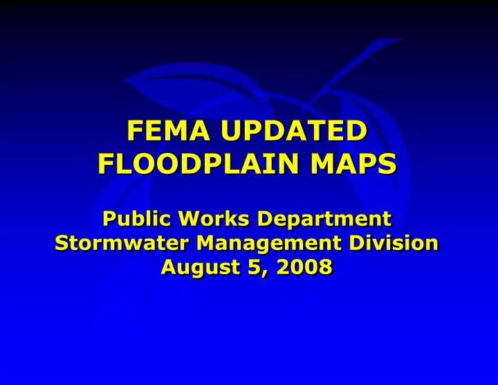 PPT - FEMA UPDATED PowerPoint Presentation, free download - ID:4210546