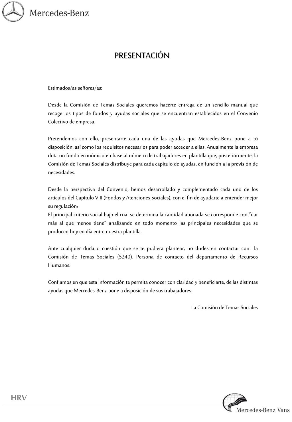PPT - MANUAL DE FONDOS Y ATENCIONES SOCIALES Planta de Vitoria Recursos ...