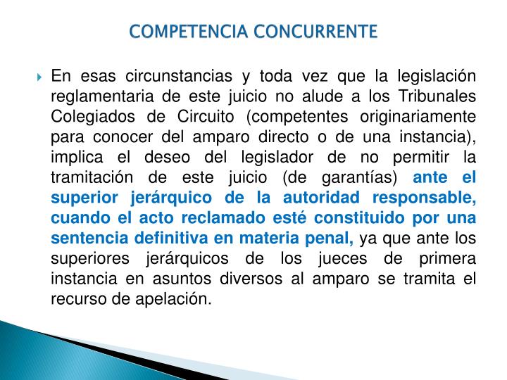 PPT - JURISDICCIÓN CONCURRENTE Y JURISDICCIÓN AUXILIAR. COMPETENCIA Y ...