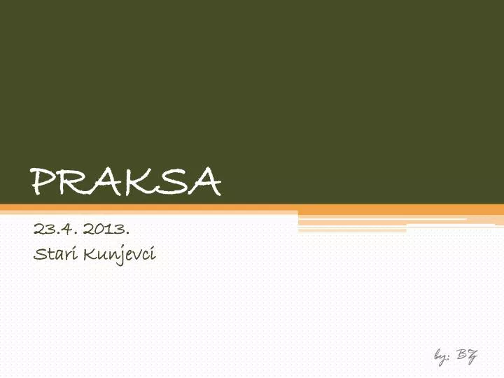 PPT - PRAKSA PowerPoint Presentation, free download - ID:4212595