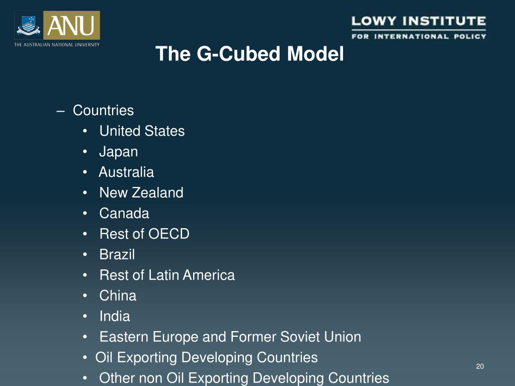 PPT - Designing Climate Change Scenarios in a Global Economic Model ...