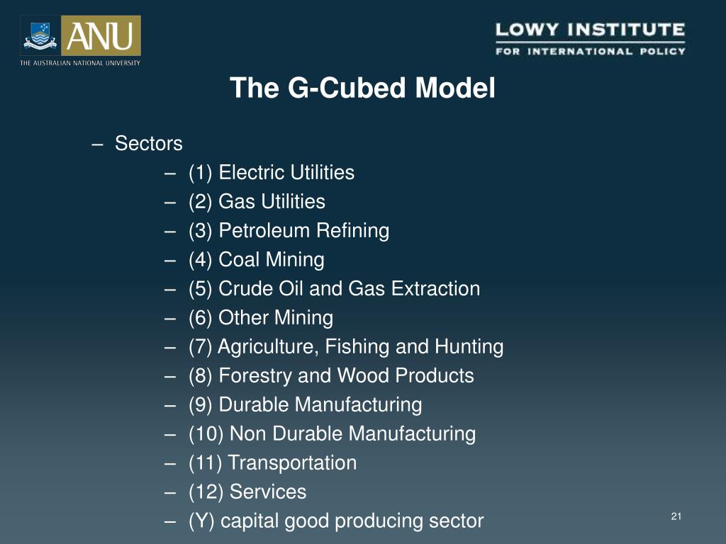 PPT - Designing Climate Change Scenarios in a Global Economic Model ...