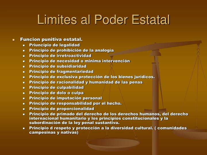 PPT - DERECHO PENAL I PowerPoint Presentation - ID:4213415