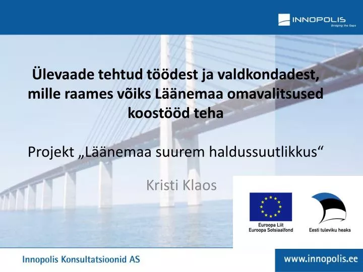 PPT - Kristi Klaos PowerPoint Presentation, free download - ID:4213598