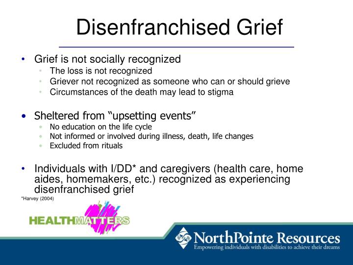 PPT - GRIEF AND LOSS PowerPoint Presentation - ID:4214557