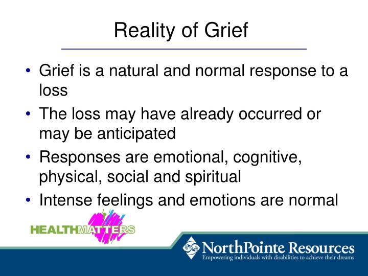 PPT - GRIEF AND LOSS PowerPoint Presentation - ID:4214557