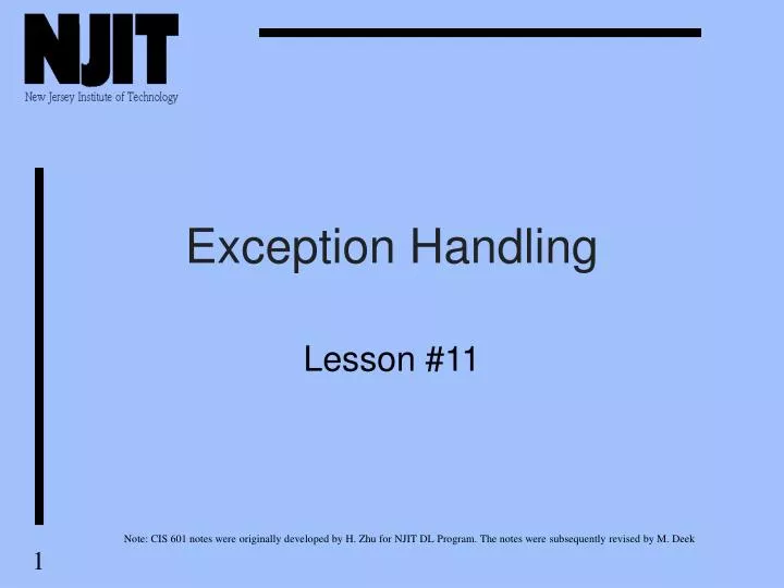 PPT - Exception Handling PowerPoint Presentation, free download - ID ... PPT - Exception Handling PowerPoint Presentation, free download - ID ...