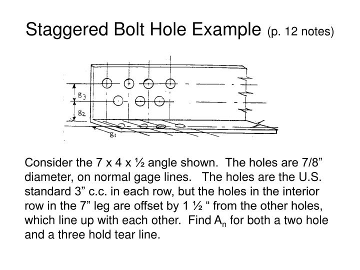 PPT - Design of Steel Tension Members PowerPoint Presentation - ID:4217174