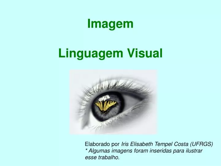 PPT - Imagem Linguagem Visual PowerPoint Presentation, free download ...