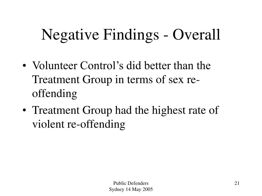 Ppt Treating Sex Offenders Powerpoint Presentation Free Download