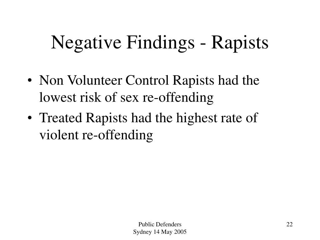 Ppt Treating Sex Offenders Powerpoint Presentation Free Download