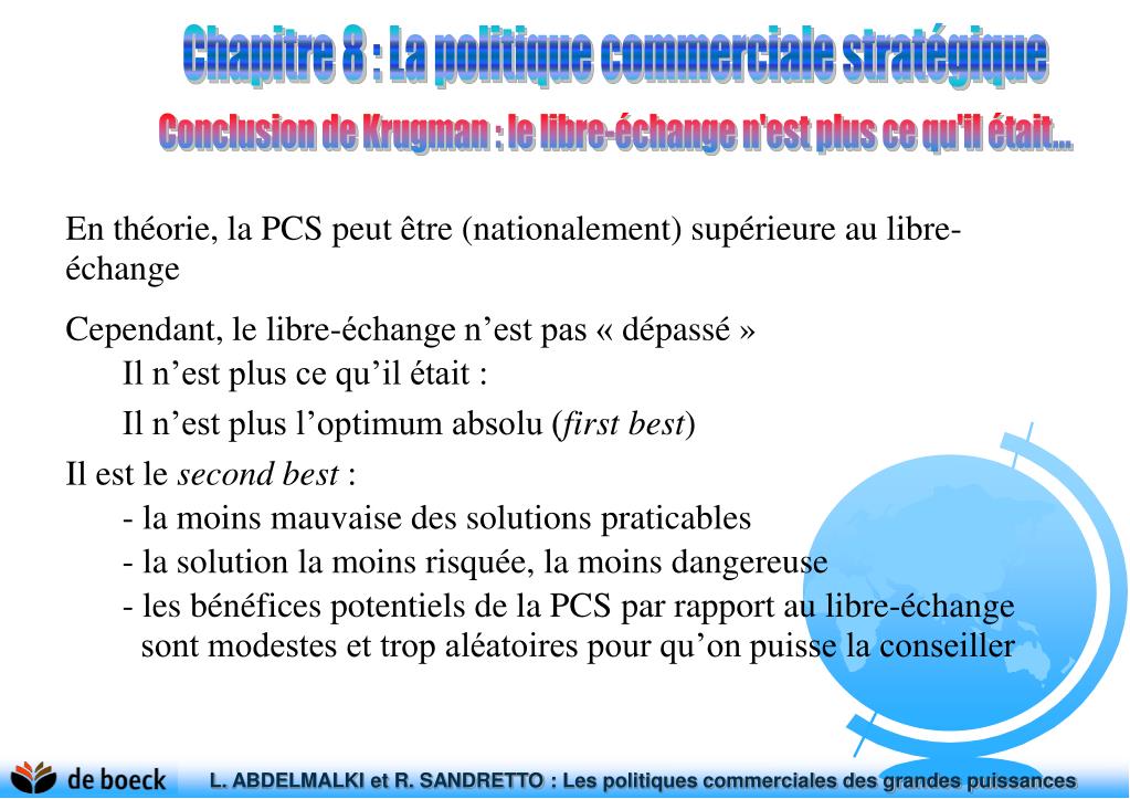PPT - Chapitre 8 : La politique commerciale stratégique PowerPoint ...