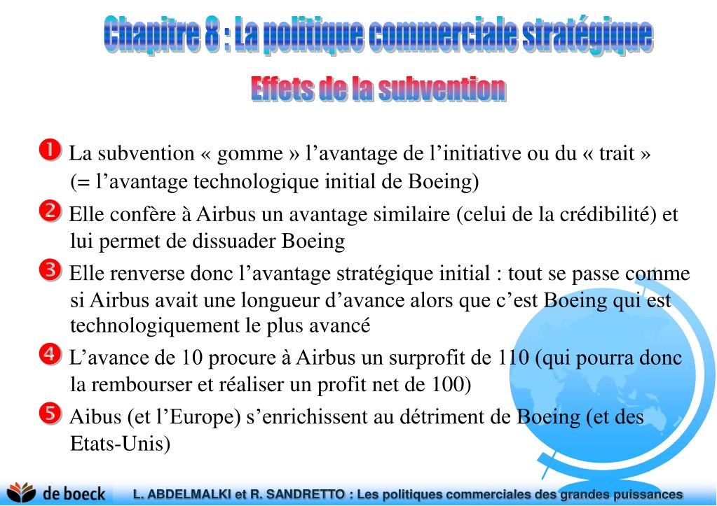 PPT - Chapitre 8 : La politique commerciale stratégique PowerPoint ...