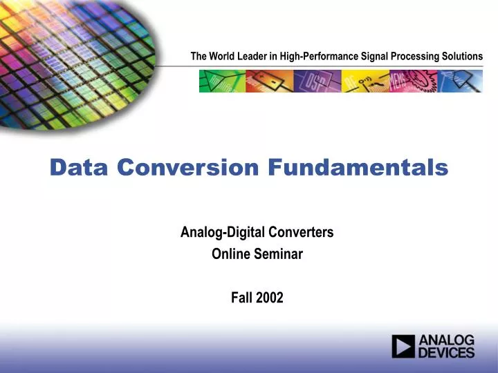 PPT - Data Conversion Fundamentals PowerPoint Presentation, free ...