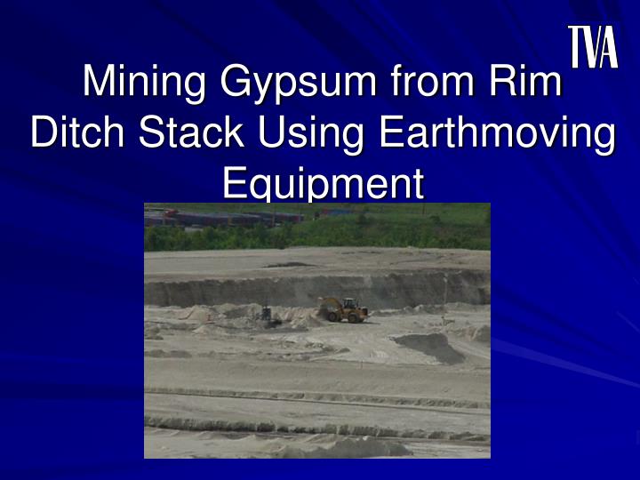 PPT - FLUE GAS DESULFURIZATION (FGD) GYPSUM PRODUCTION, PROCESSING AND ...
