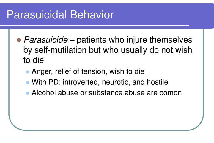 PPT - Psychiatric Emergencies PowerPoint Presentation - ID:4220421