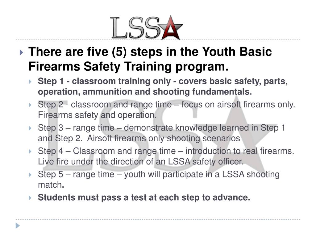 PPT - Lone Star Shooting Association Youth Shooting Program Basic ...
