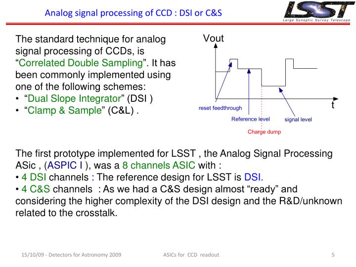 PPT - Implementation of two multi-channel ASICs for CCD readout PowerPoint Presentation - ID:4221570