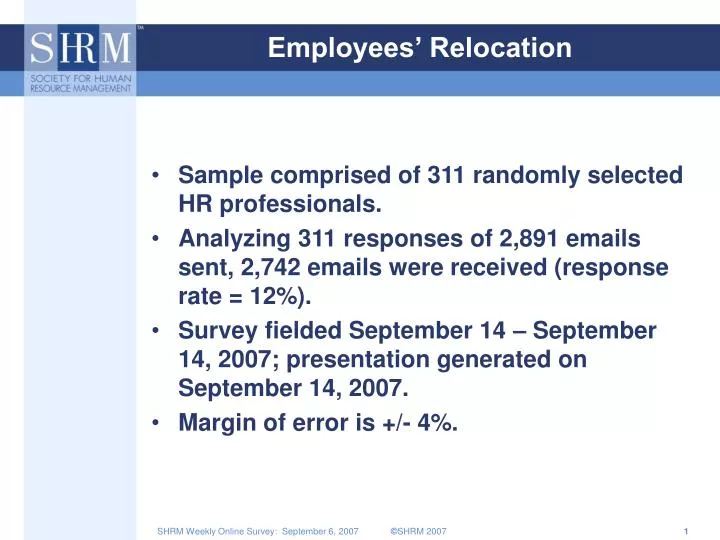PPT - Employees’ Relocation PowerPoint Presentation, free download - ID ...