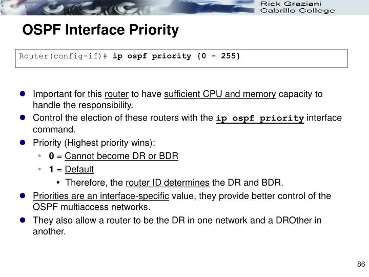 PPT - Chapter 11 OSPF PowerPoint Presentation - ID:4221906