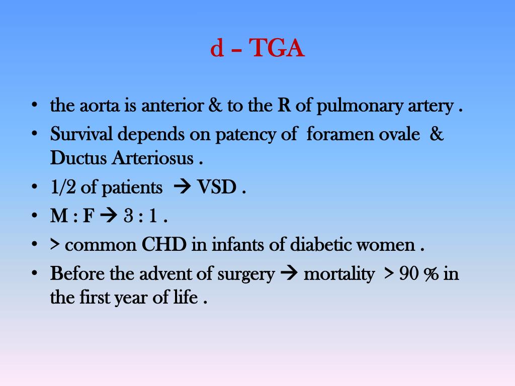 PPT - Transposition of Great Arteries ( TGA ) Dr.Aso faeq salih ...