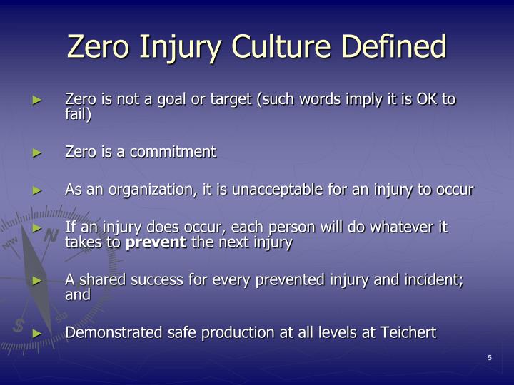 PPT - Teichert’s Zero Injury Culture Program Overview PowerPoint ...