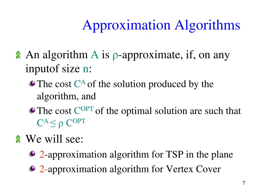 Ppt Approximation Algorithm Powerpoint Presentation Free Download