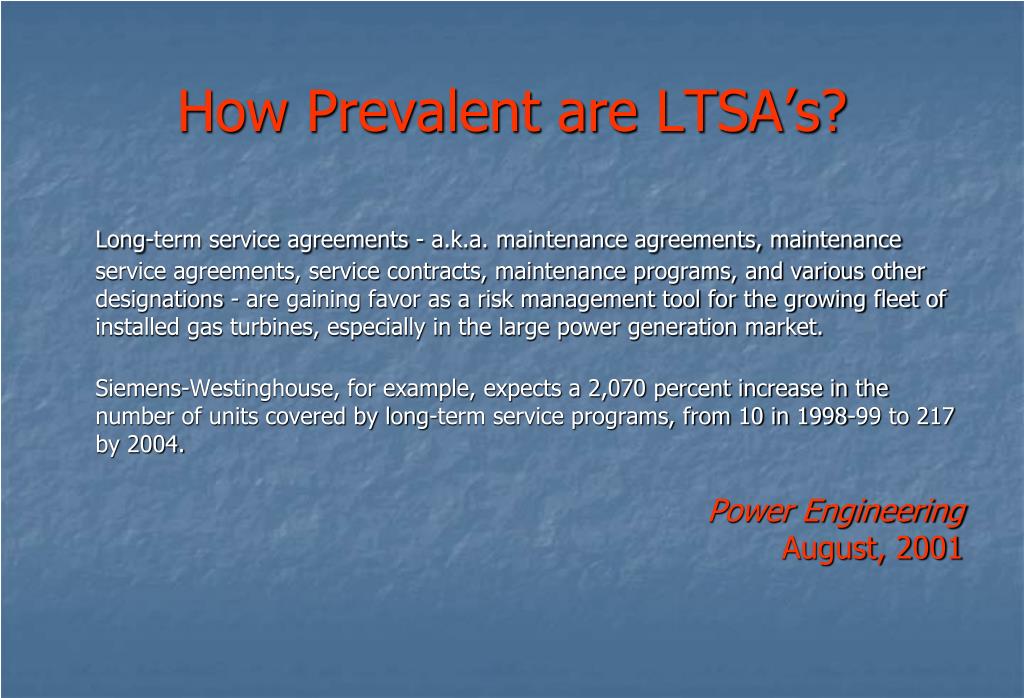 PPT - Turbine Manufacturer LTSA’s PowerPoint Presentation, free ...