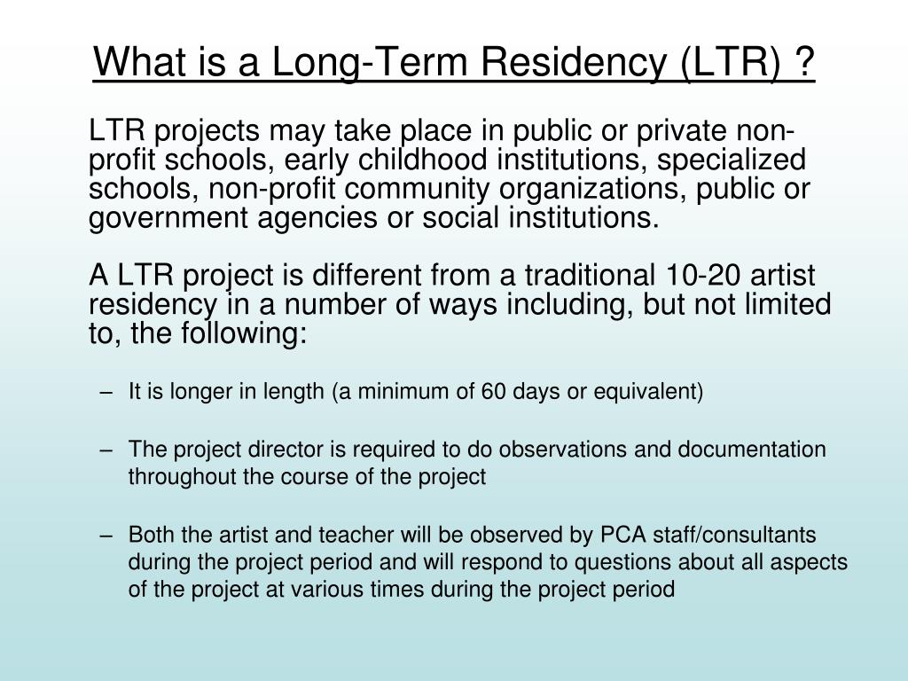 PPT - PCA Arts in Education: Teacher Artist Partnership & Long Term ...