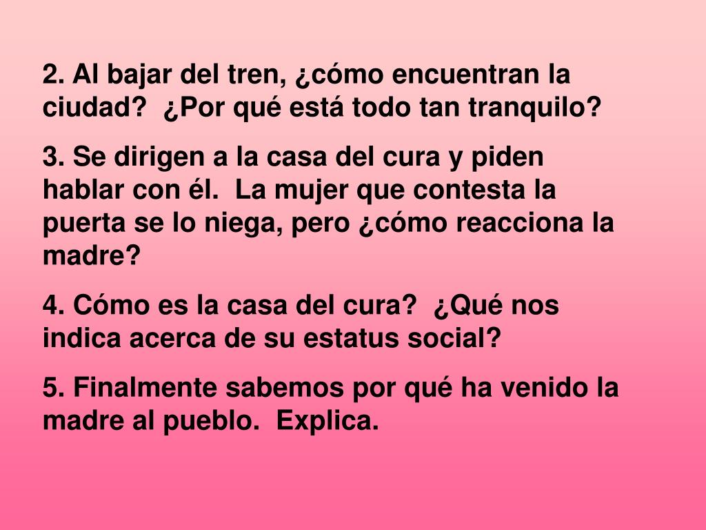 PPT - “La siesta del martes” de Gabriel García Márquez, Colombia, 1974 ...