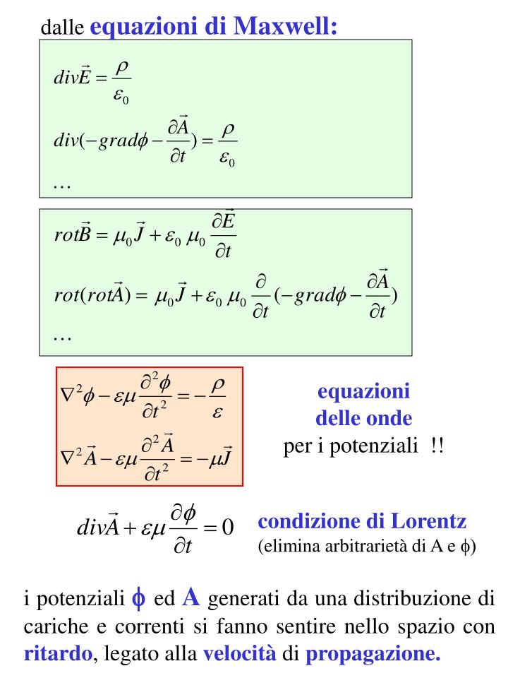 PPT - Le onde elettromagnetiche PowerPoint Presentation - ID:4233823