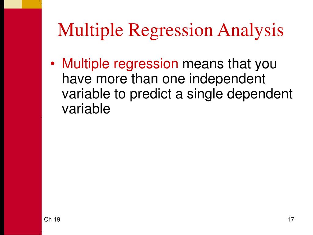 PPT Regression Analysis In Marketing Research PowerPoint Presentation 