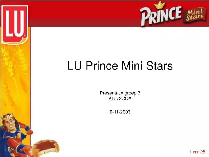 PPT - LU Prince Mini Stars PowerPoint Presentation, free download - ID ...