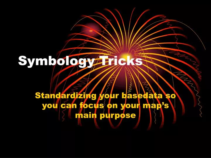 PPT - Symbology Tricks PowerPoint Presentation, free download - ID:4236272