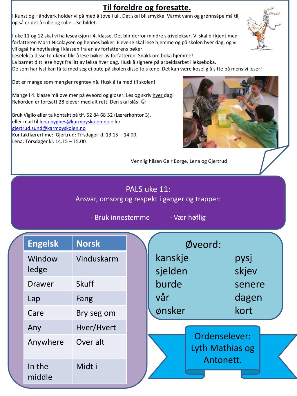 Ppt Lekseplan For 4 Trinn Uke 11 Mandag 10 Fredag 14 Mars