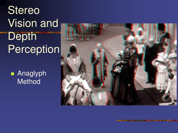 PPT - Stereo Vision and Depth Perception PowerPoint Presentation - ID ...