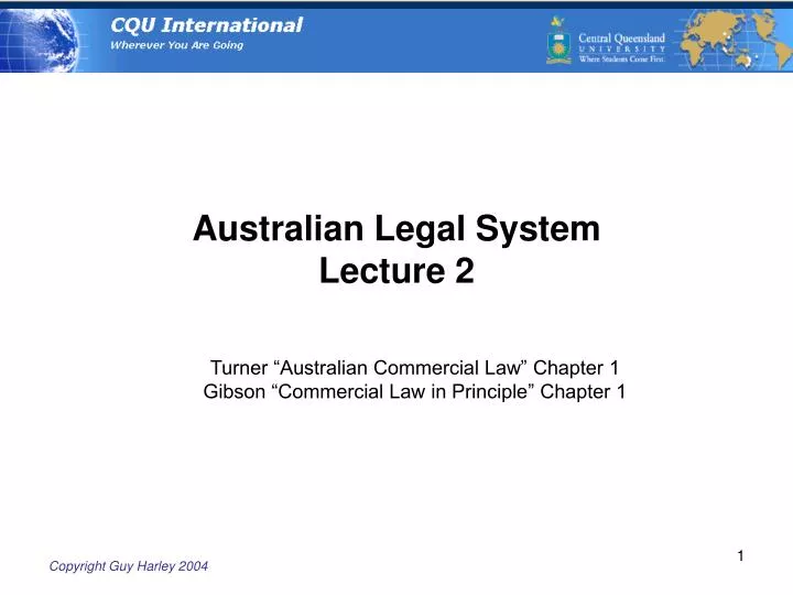 PPT - Australian Legal System Lecture 2 PowerPoint Presentation, free ... PPT - Australian Legal System Lecture 2 PowerPoint Presentation, free ...