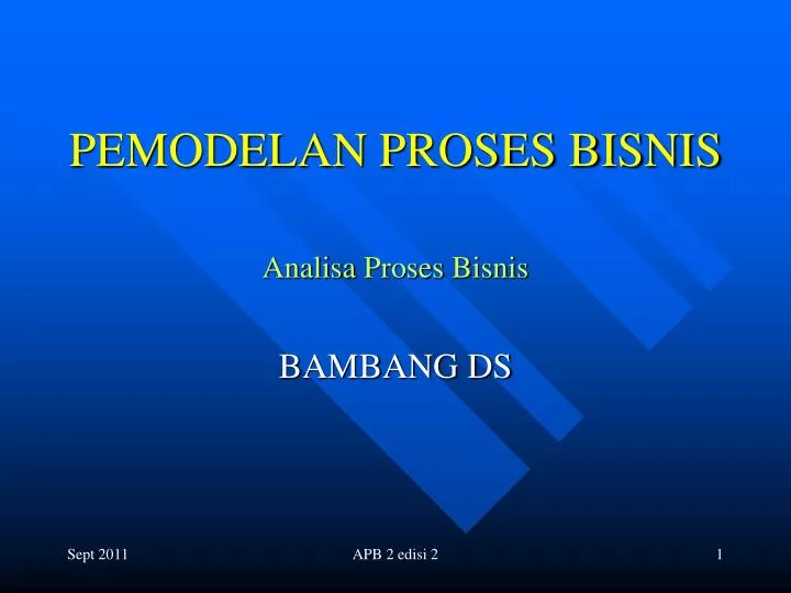 PPT - PEMODELAN PROSES BISNIS PowerPoint Presentation, free download ...