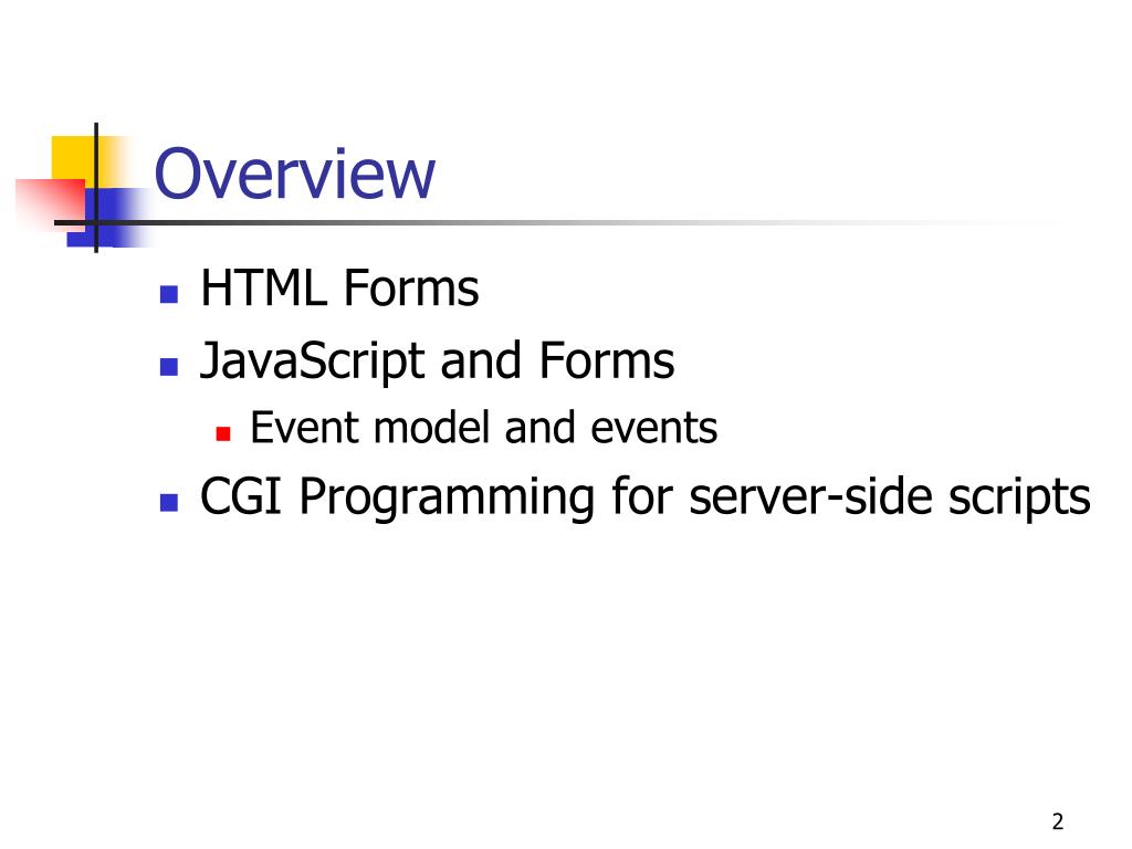 Ppt More Javascript Html Forms Cgi Scripts Powerpoint Presentation Id4243253