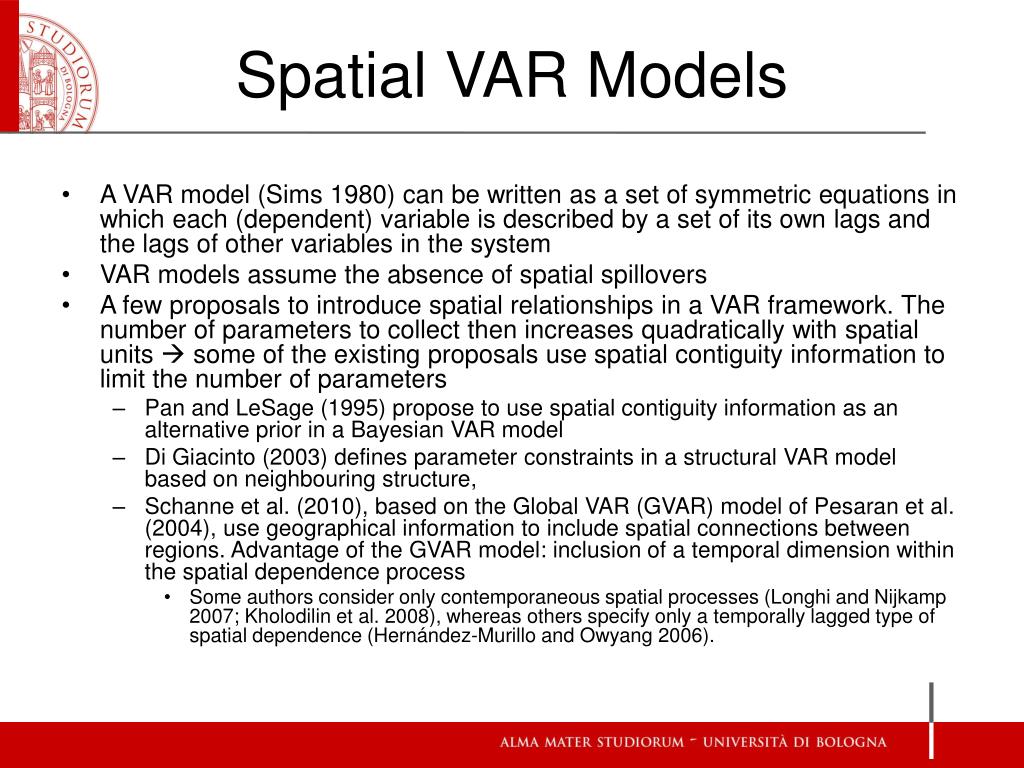 Ppt Spatial Panel Data Forecasting Over Different Horizons Cross