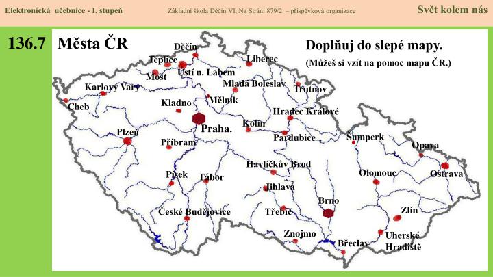 PPT - 136.1 Slepé mapy – Česká republika - zásobník PowerPoint ...